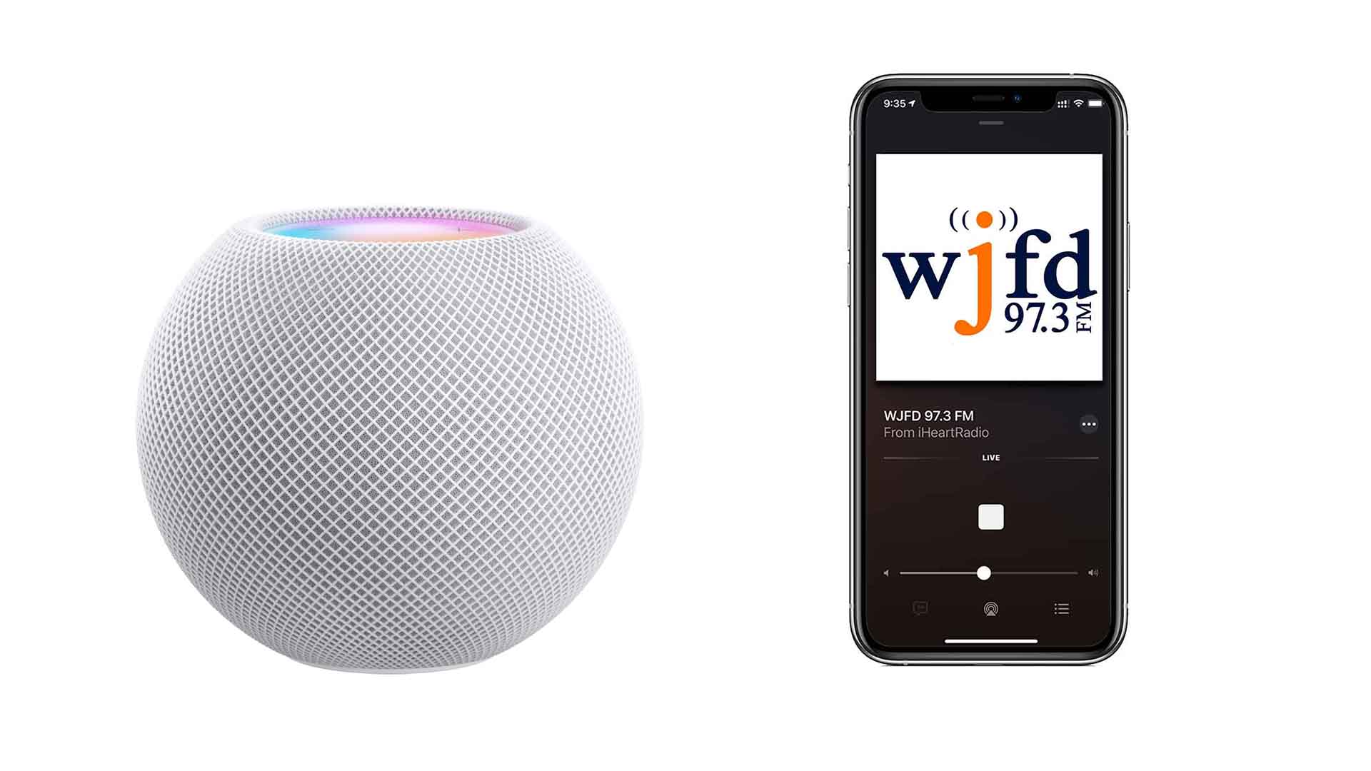 Apps WJFD-FM - iPhone and Android - 97.3 WJFD